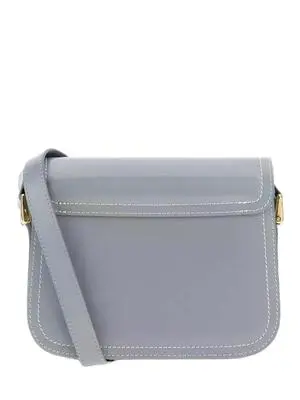 A.p.c. Small Grace Leather Shoulder Bag - Blue