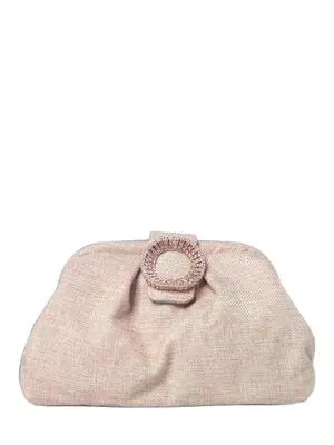 TWENTY FOURHAITCH Bakios Crystal-embellished Clutch Bag - Pink