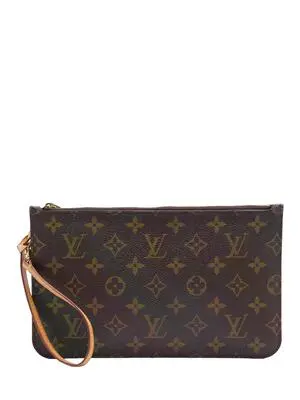 LOUIS VUITTON Monogram Pochette Pouch - Brown