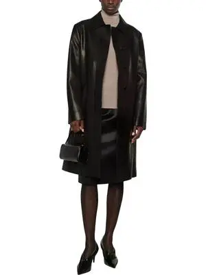 THE ROW Cintia Coat - Black