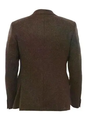 Corneliani Nino Danieli Single-breasted Blazer - Brown