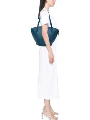 LOUIS VUITTON Epi Saint Jacques Gm Shoulder Bag - Blue