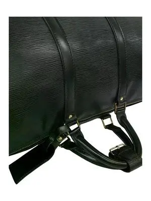 LOUIS VUITTON Epi Keepall 45 Travel Bag - Black