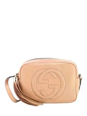 Gucci Soho Disco Leather Small Crossbody Bag - Neutrals