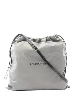 Balenciaga Leather Shopper Bag - Grey