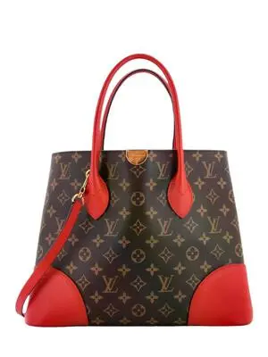 LOUIS VUITTON Monogram Canvas Flandrin Tote Bag - Brown