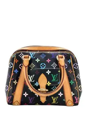 LOUIS VUITTON Louis Vuitton Priscilla Handbag Monogram Multicolor Satchel Black