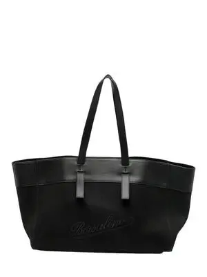 BORSALINO Borsalino Logo Embroidered Tote Bag