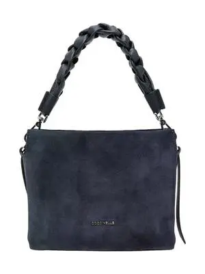 COCCINELLE Braided Handle Tote Bag - Blue