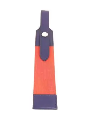 Hermès Vaux Swift Leather Luggage Tag - Orange