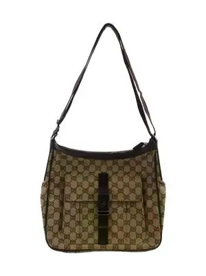 Gucci Gg Canvas Shoulder Bag - Neutrals