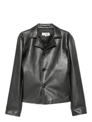 MAISON MARGIELA Grained Texture Jacket - Black