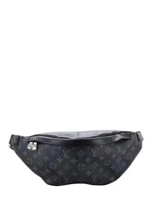 LOUIS VUITTON Louis Vuitton Monogram Eclipse Canvas Belt Bag Black