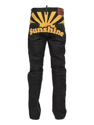 Dsquared2 Embroidered Regular-fit Jeans - Blue