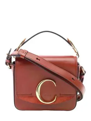 Chloé C Front-flap Shoulder Bag - Red