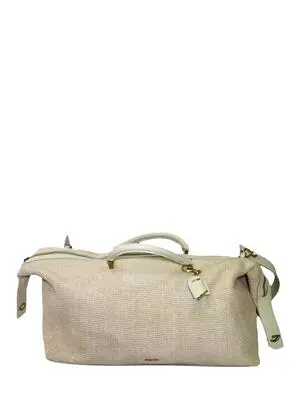 Cult Gaia Adah Raffia Weekender Bag - Neutrals