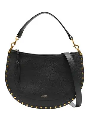 Isabel Marant Étoile Oskan Soft Zip Shoulder Bag - Black