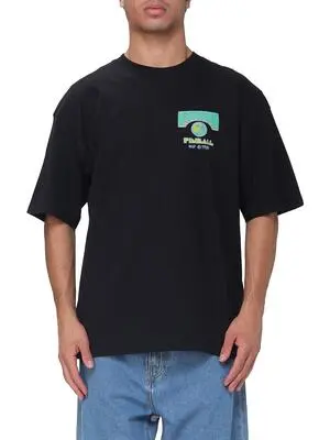Carhartt Work In Progress Cotton T-shirt With Graphic Print And Contrast Logo - Black