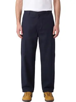 Carhartt Work In Progress Relaxed Fit Trousers - Navy