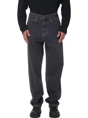 EMPORIO ARMANI Mid-rise Straight Fit Jeans In Stretch Cotton Denim