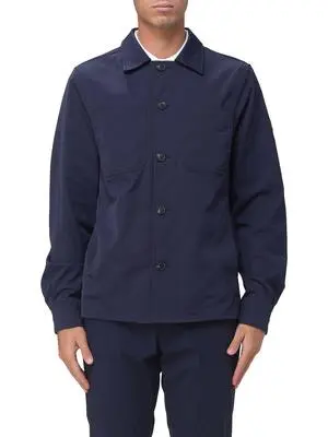 SAVE THE DUCK Save The Duck Basil Water-Repellent Technical Fabric Shirt Jacket Navy