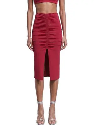 Patrizia Pepe Skirt - Burgundy