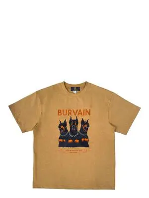 BURVAIN Brothdog Tee - Brown