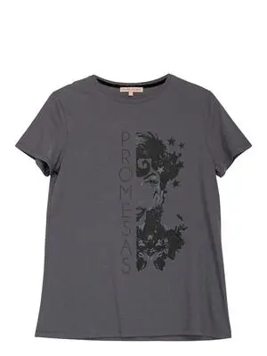 Dolores Promesas Printed T-shirt - Grey