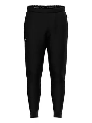 AORA ATHLETICS Kanzai Eco-friendly Athletic Pants For – Breathable Tapered Fit Joggers – Sustainable Activewear Pants For Gym, Yoga, Running, Athleisure, Travel, Outdoor Activities, Lounge, And Everyday Comfort - Black