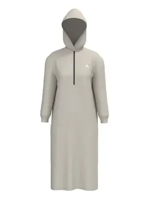 AORA ATHLETICS Meraki Eco-friendly Half Zip Hoodie - White