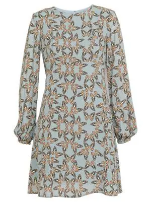 DOLORES PROMESAS Light Butterflies Dress - Blue