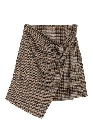 DOLORES PROMESAS Margot Draped Skirt - Grey