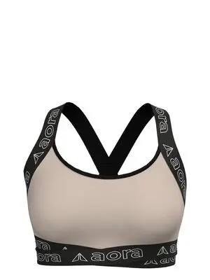 AORA ATHLETICS Cross Eco-friendly Supportive Sports Bra For – Durable Breathable Workout Top With Sleek Design – Sustainable Activewear Bra For High-intensity Training, Gym, Yoga, Athleisure, Studio, Outdoor Activities, And Everyday Comfort - White
