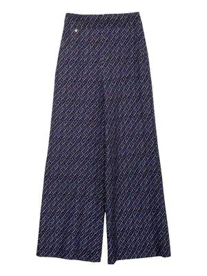 DOLORES PROMESAS Elena Flared Trousers - Blue