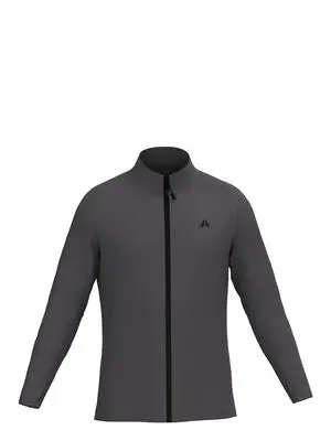 AORA ATHLETICS Eco-friendly Running Jacket With Strategic Ventilation - Grey