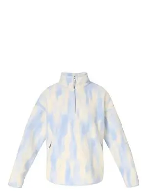 Sweaty Betty Plush Half-zip Fleece Jacket - Blue Waterfall
