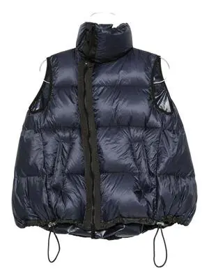 Sacai Nylon Puffer Vest - Blue