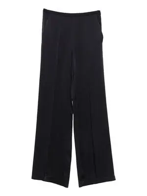 FORTE_FORTE High-waisted Wide-leg Trousers - Blue