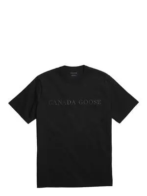 Canada Goose Ocra Embroidered T-shirt - Black