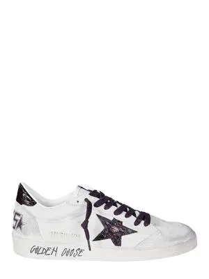GOLDEN GOOSE Stylish High-top Sneakers - Beige