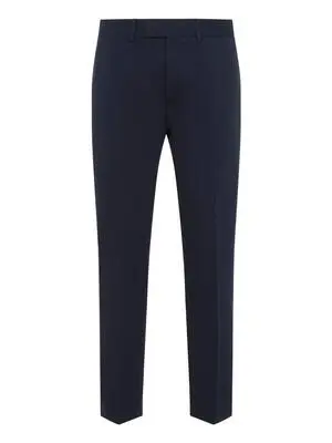 TOM FORD Tom Ford Men's Stretch Cotton Twill Chino Pants Blue