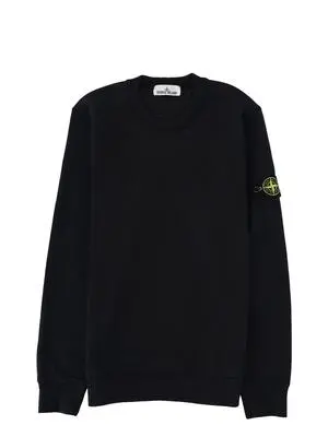 Stone Island Cotton Crewneck Sweatshirt - Blue