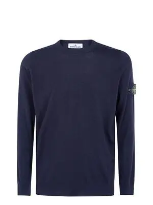 Stone Island Crewneck Sweatshirt - Black