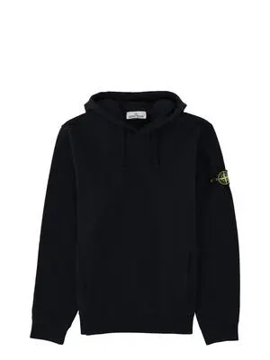 Stone Island Cotton Full Zip Hoodie - Blue