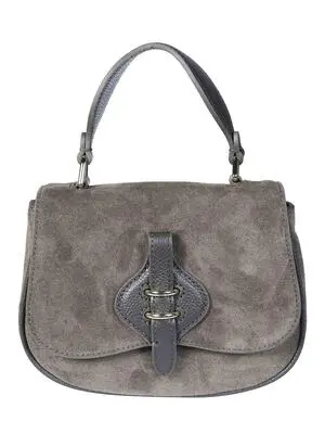 COCCINELLE Mini Suede Crossbody Bag - Grigio