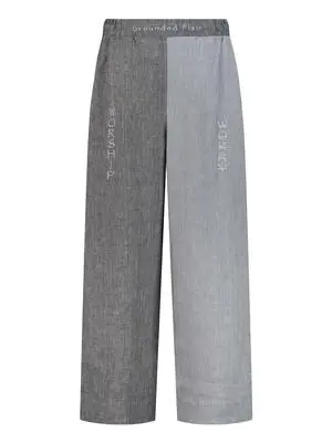GROUNDED FLAIR The Organic Hemp Pant - Grey
