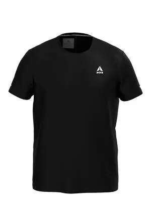 Aora Athletics Ultra-light Eco-friendly Mesh Performance Tee - Black