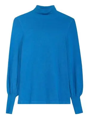 DOLORES PROMESAS Paula Turtleneck Sweater - Blue