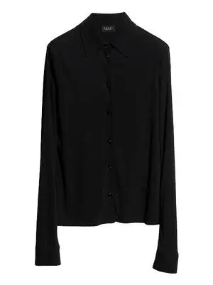Gucci Lightweight Viscose Crêpe Jersey Shirt - Black