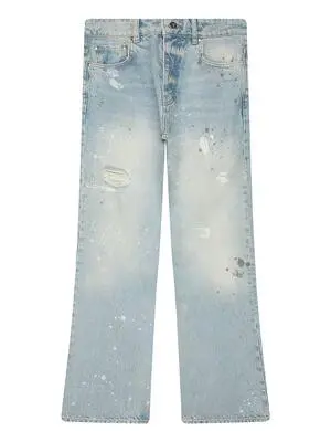 REPRESENT Painted Denim Jeans - Blue